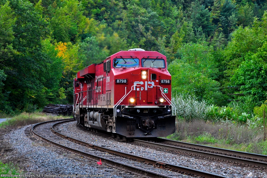 "First Signs of Fall" CP-39Z/257 NB @ Jim Thorpe, Pa.
